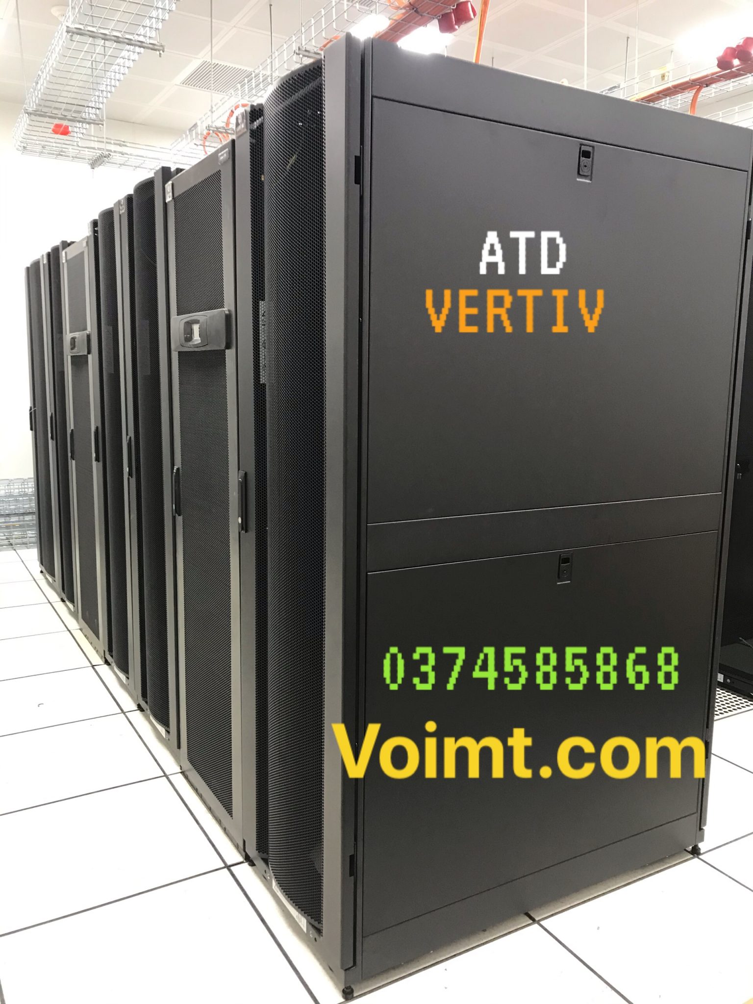 Tủ rack 42U Vertiv VE RACK chính Hãng năm 2025 - voimt.com