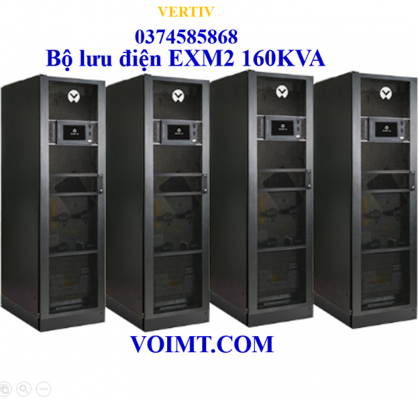 UPS EXM2 160KVA chính Hãng Vertiv năm 2025 - voimt.com